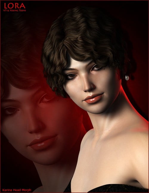 Lora for V5 and Young Teens ⋆ Freebies Daz 3D