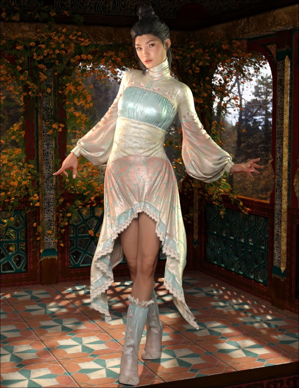 Xiang for Genesis 8 Female ⋆ Freebies Daz 3D