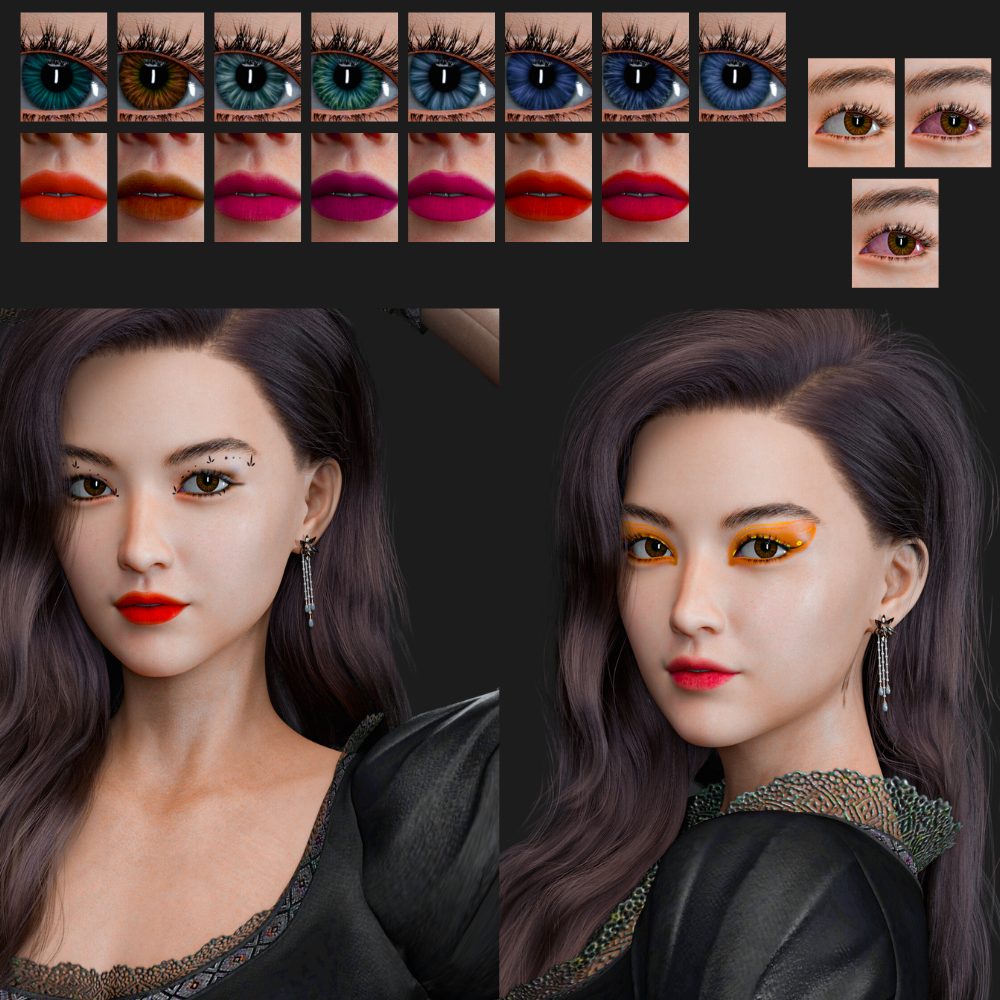 Belvina Tatsumaki for G8F ⋆ Freebies Daz 3D