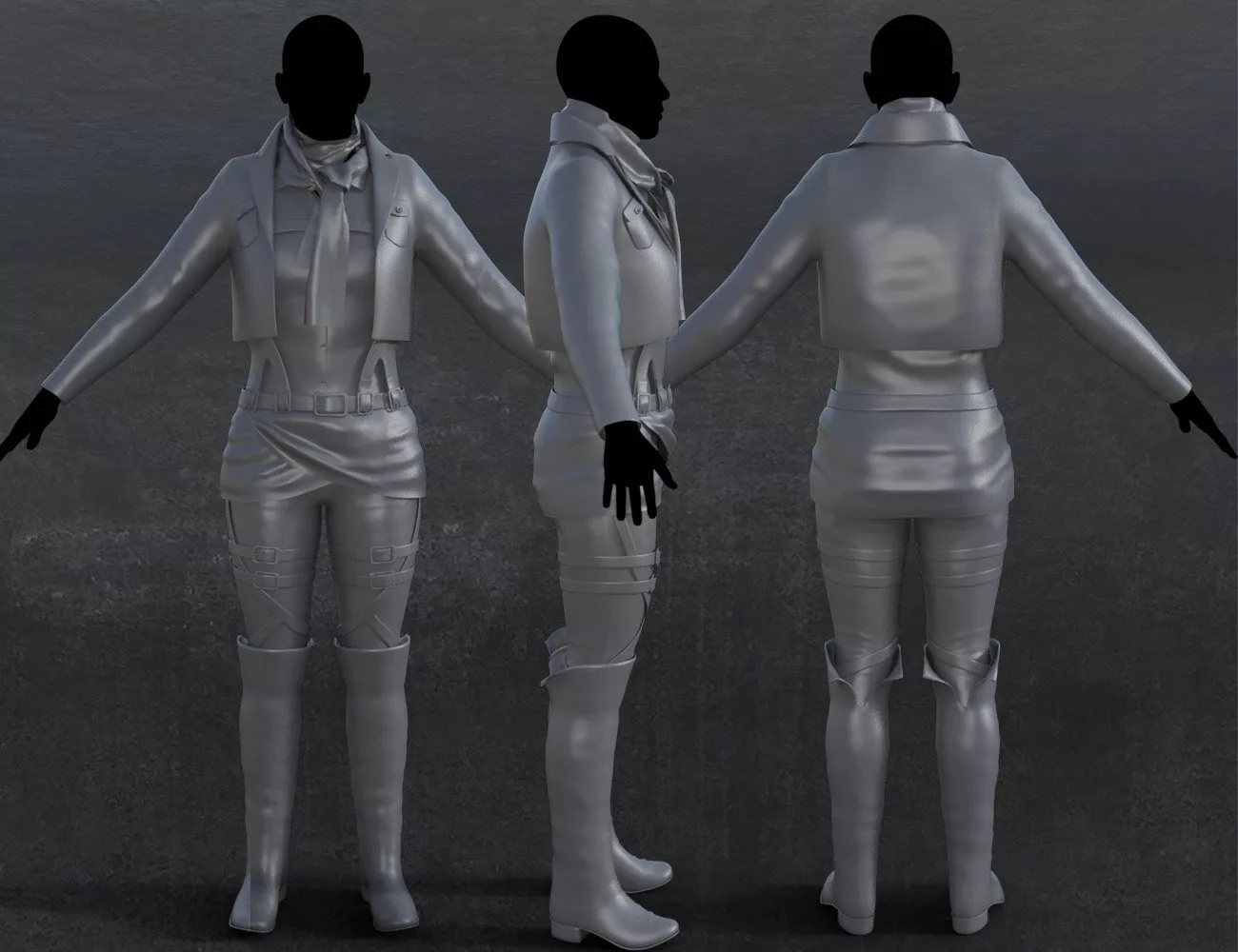 Hanako 9 HD Add-On Bundle ⋆ Freebies Daz 3D