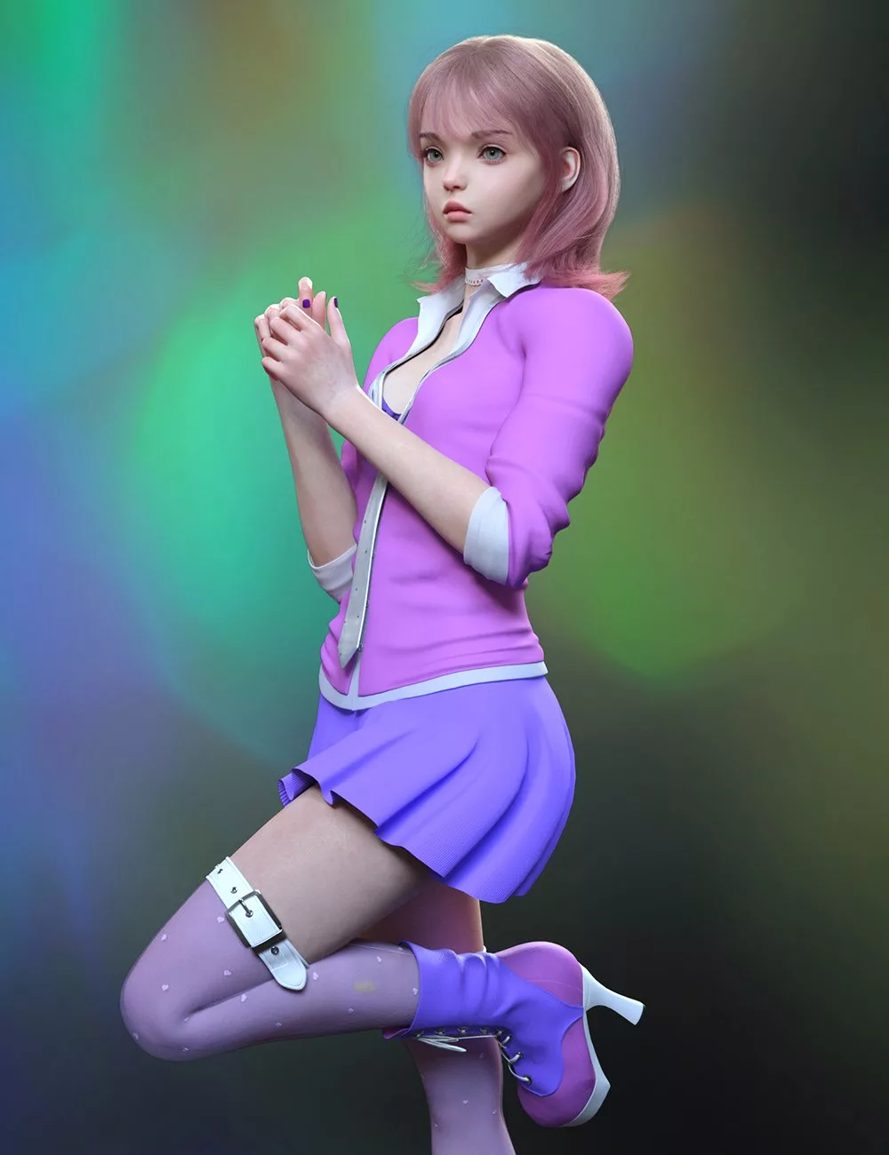 MB Yana HD for Genesis 9 Feminine ⋆ Freebies Daz 3D